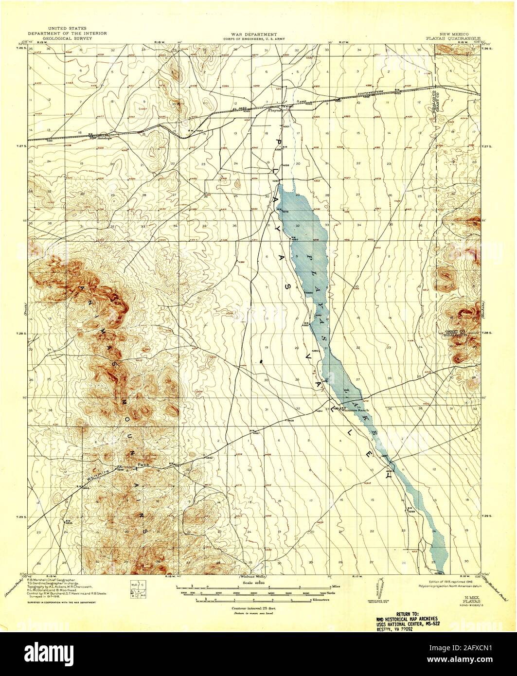 Playas new mexico hi-res stock photography and images - Alamy