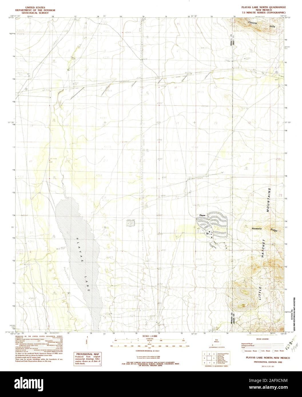 Playas new mexico Cut Out Stock Images & Pictures - Alamy