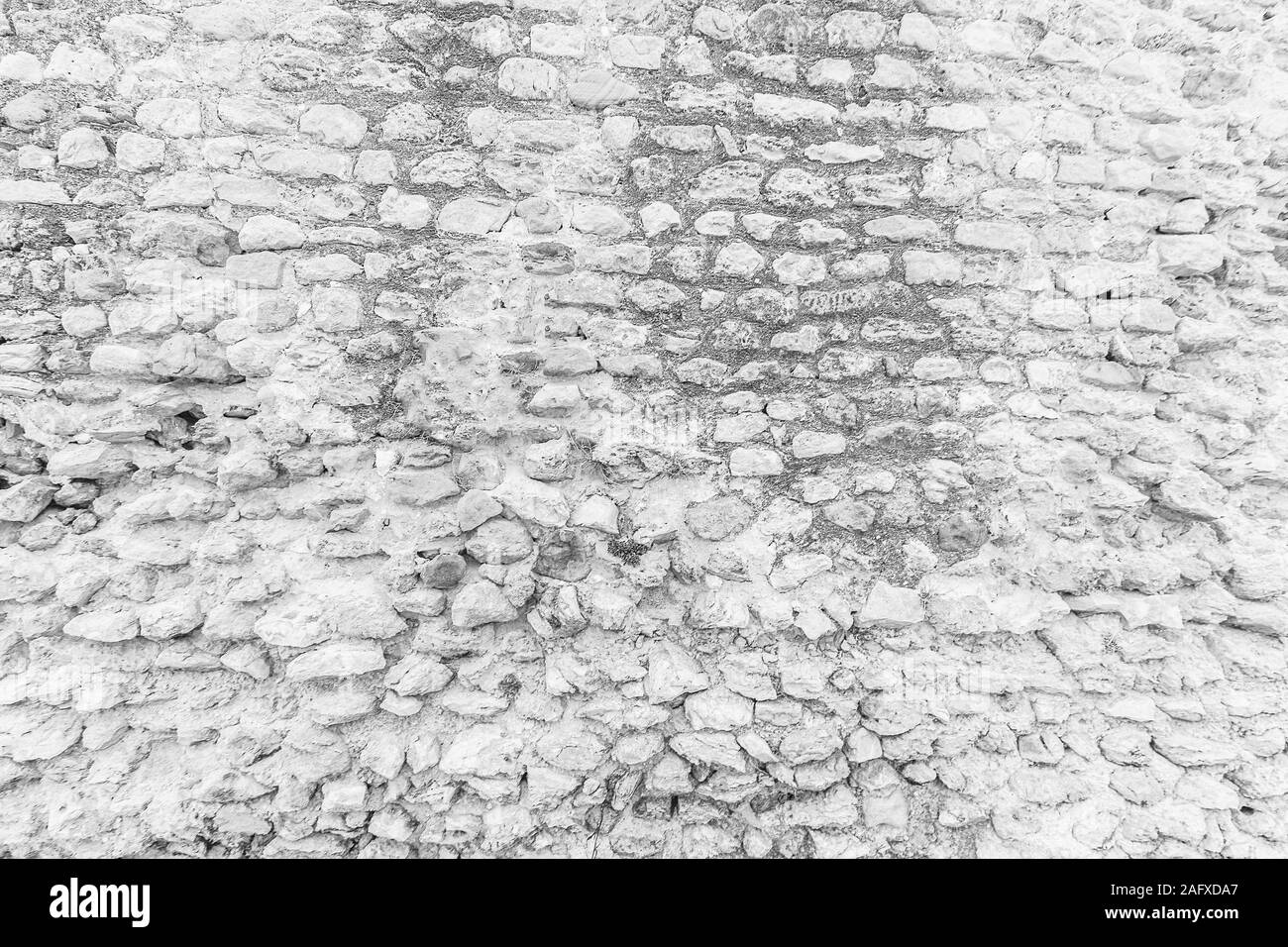 Background of ancient stone wall. Texture of old brick. Roman ...