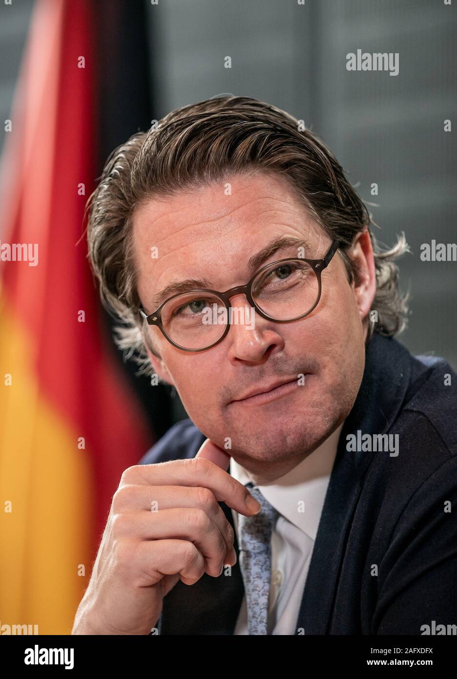 Berlin, Germany. 17th Dec, 2019. Andreas Scheuer (CSU), Federal ...