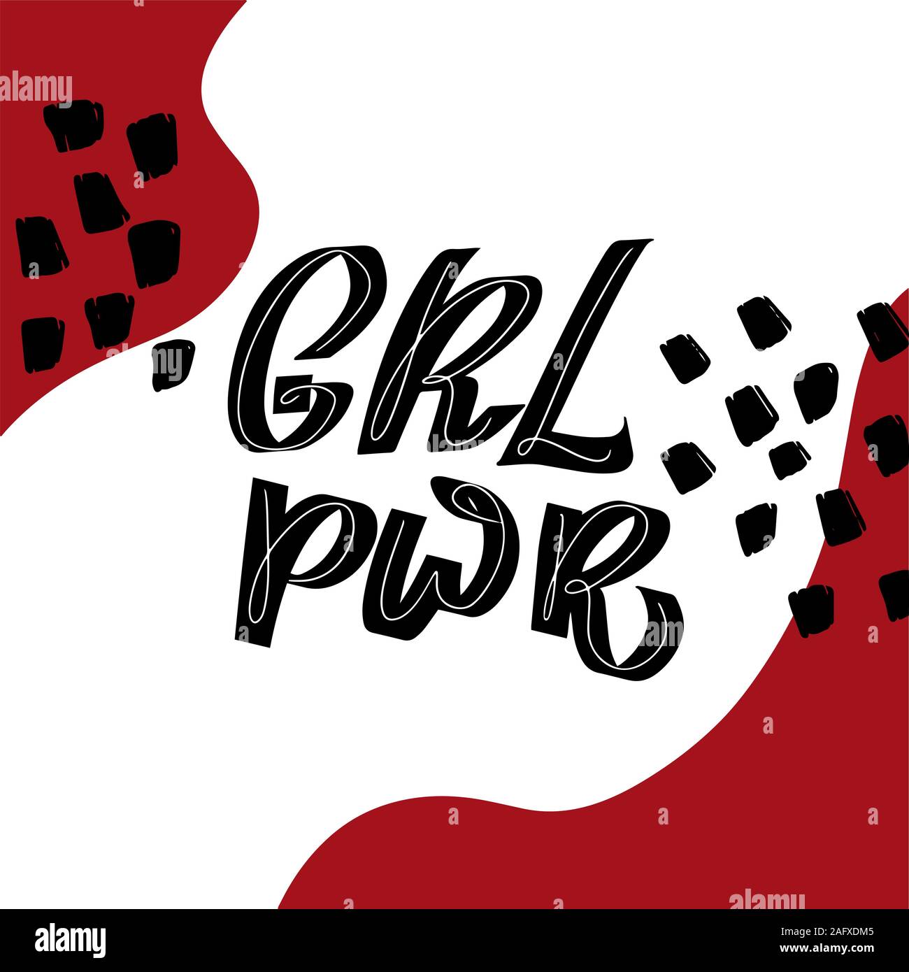 Hand drawing ink lettering vector art, modern brush calligraphy poster ...