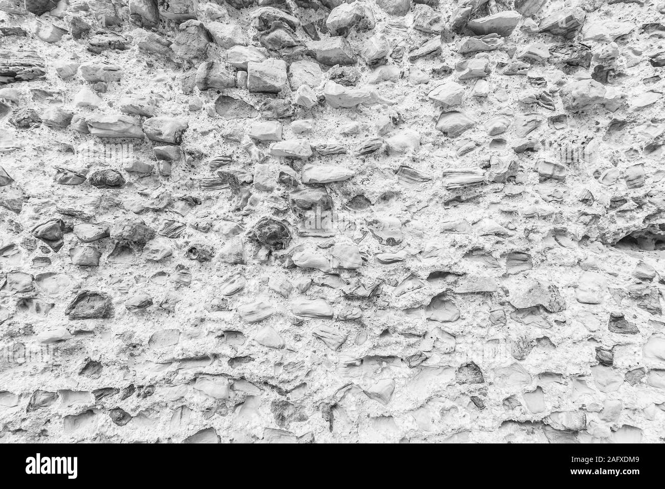 Background of ancient stone wall. Texture of old brick. Roman ...