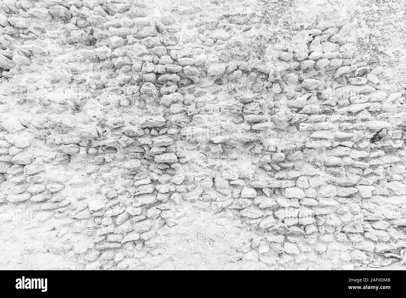 Background of ancient stone wall. Texture of old brick. Roman ...