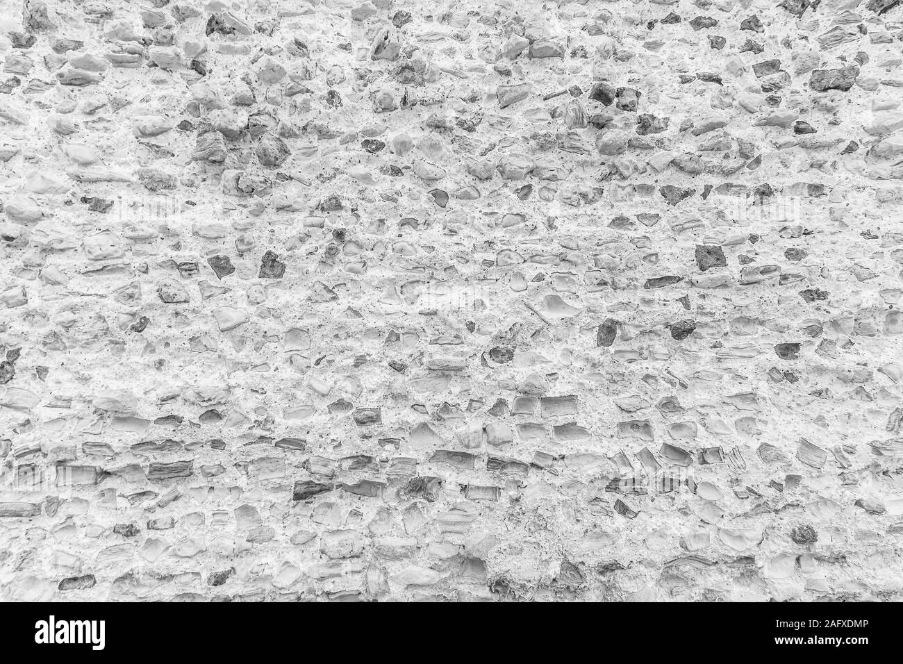 Background of ancient stone wall. Texture of old brick. Roman ...