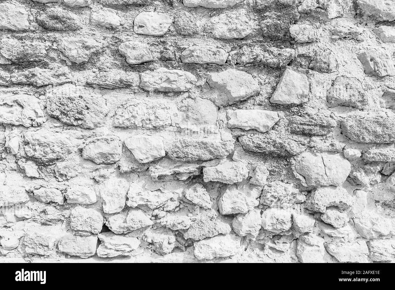 Background of ancient stone wall. Texture of old brick. Roman ...
