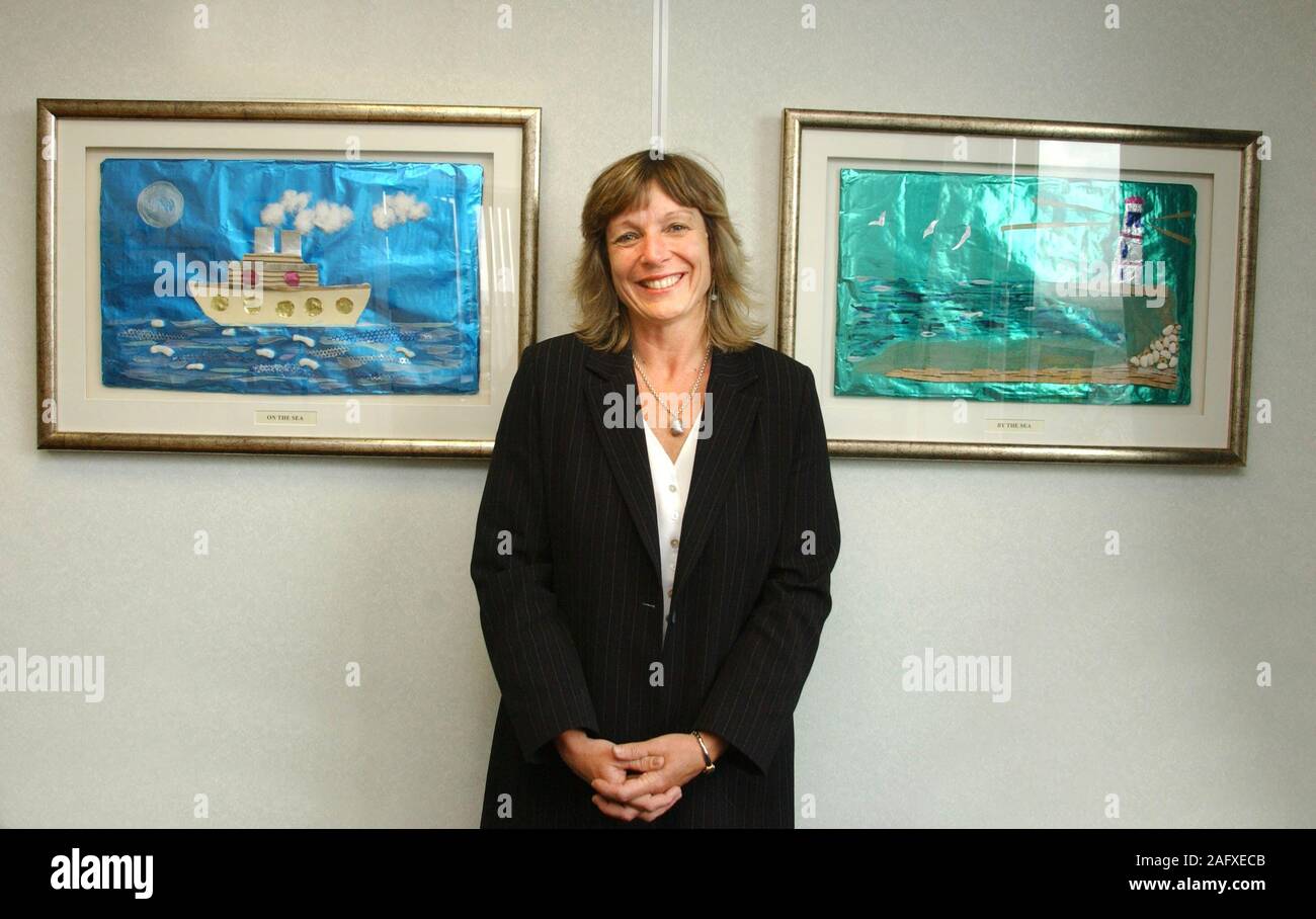Jane Davidson AM, Education Minister at The Welsh Assembly pictured in ...