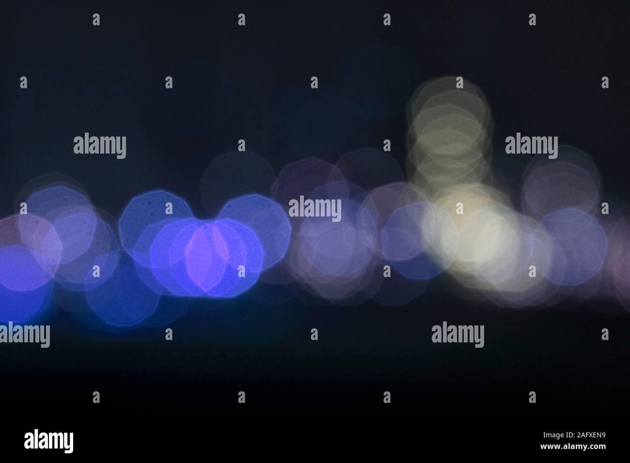 Blue light effect glow flares hi-res stock photography and images - Alamy
