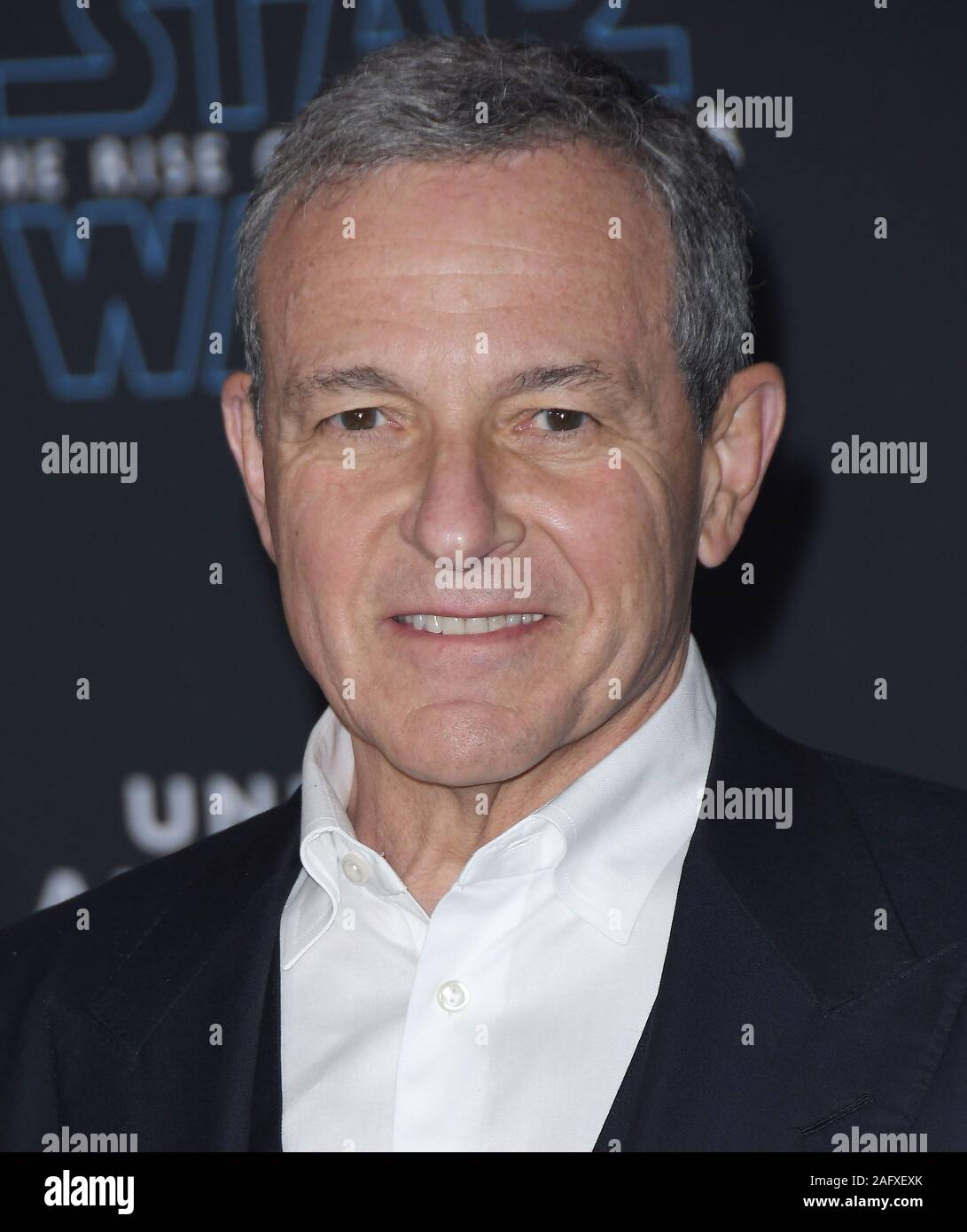 Los Angeles, USA. 16th Dec, 2019. Bob Iger arrives at Disney's STAR ...