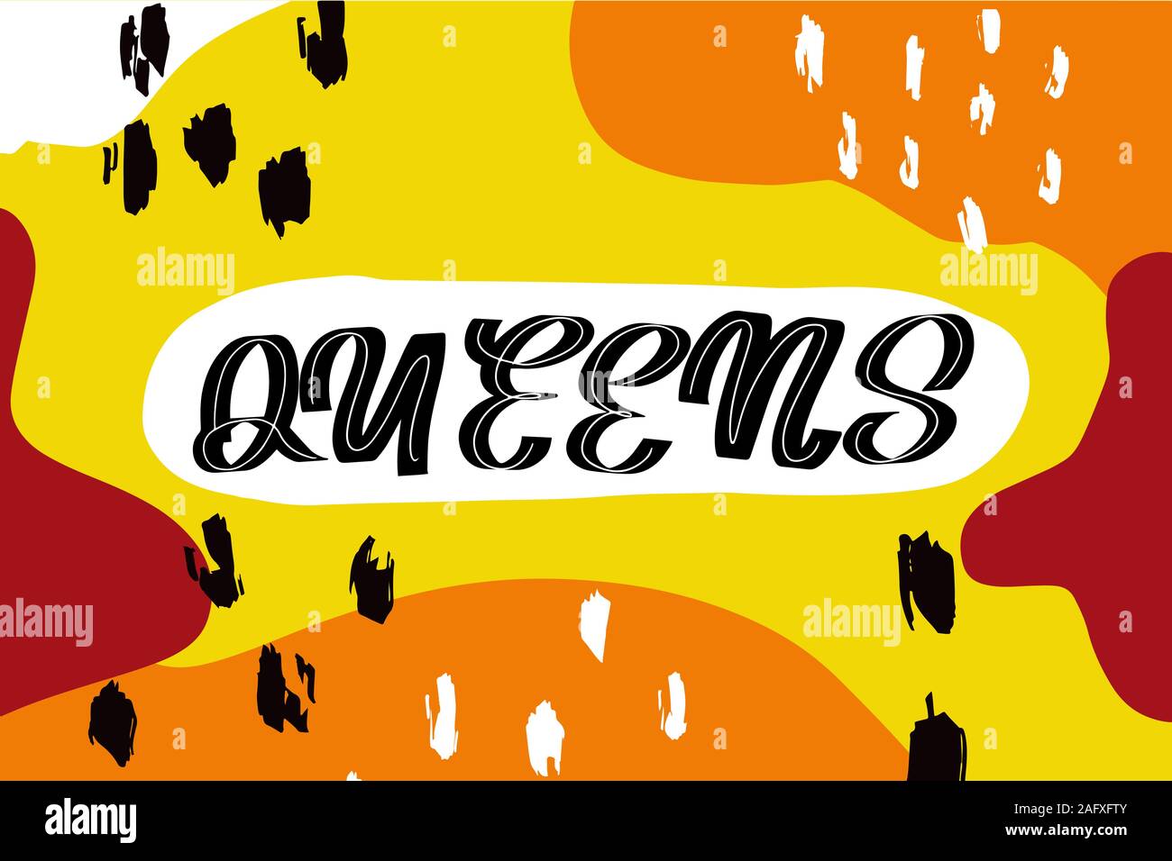 Hand drawing ink lettering vector art, modern brush calligraphy poster ...