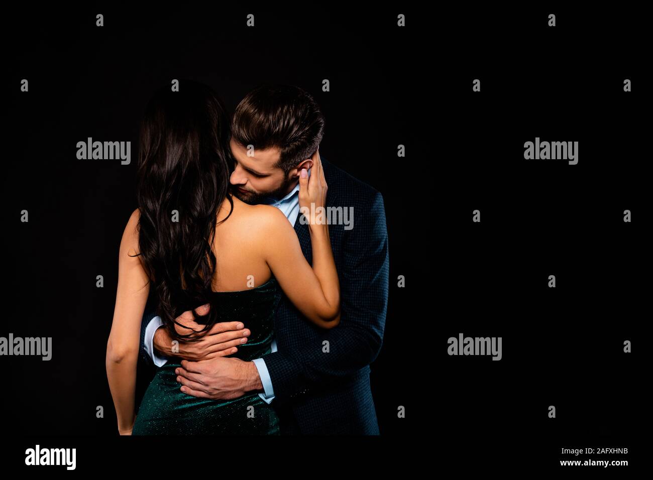 Close up back rear behind photo beautiful she her wife spine he him his ...