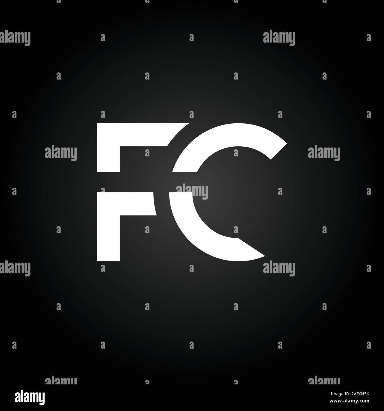 Initial FC Letter Linked Logo. Creative Letter FC Modern Business Logo ...