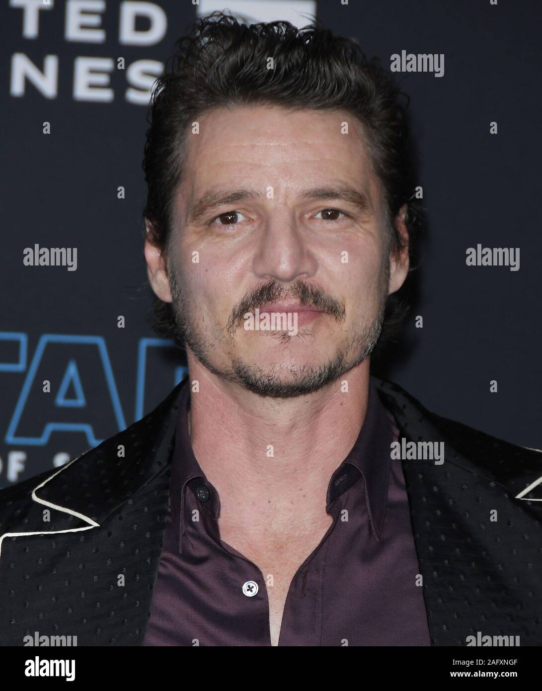 Los Angeles, USA. 16th Dec, 2019. Pedro Pascal arrives at Disney's STAR ...