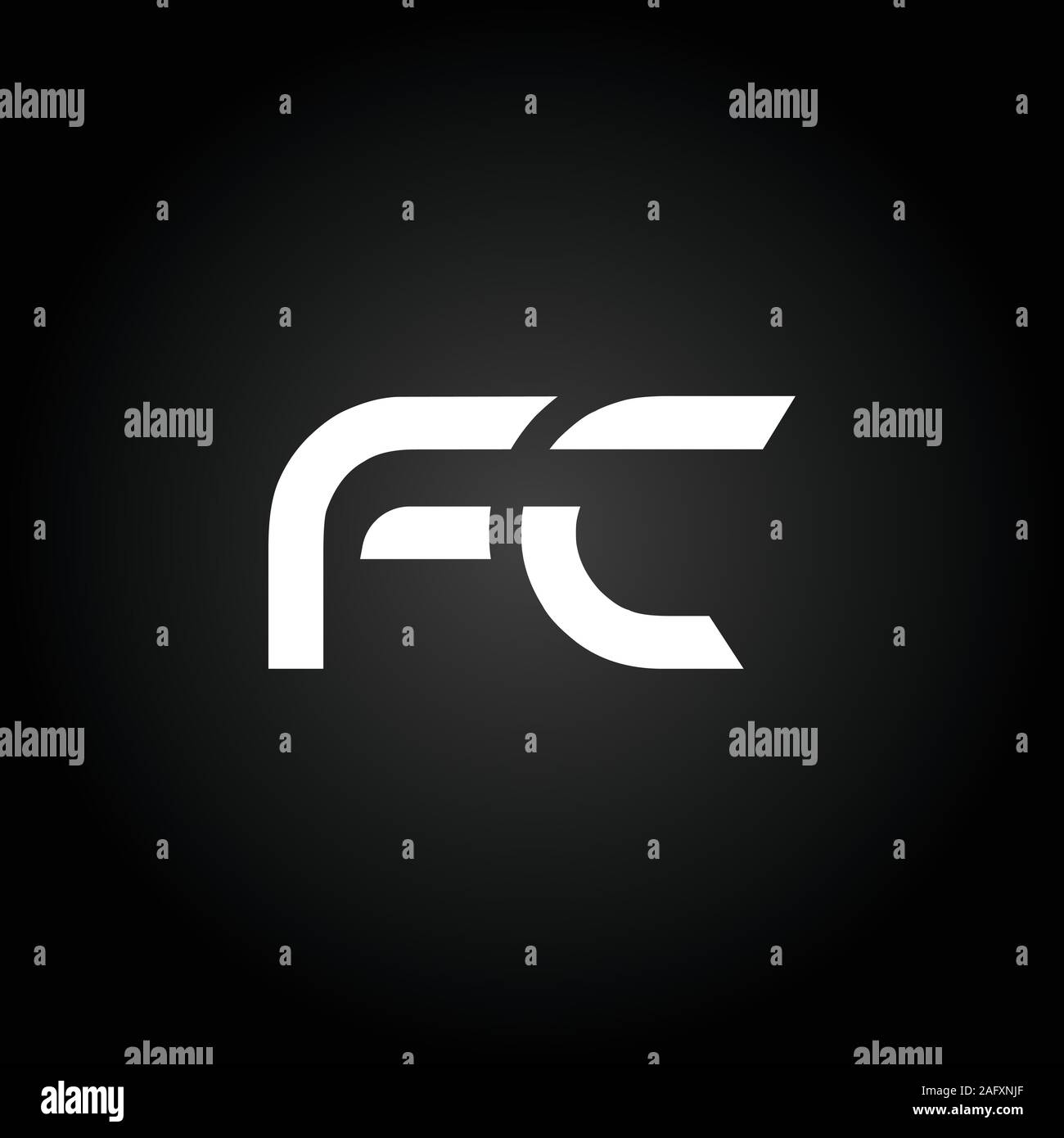 Initial FC Letter Linked Logo. Creative Letter FC Modern Business Logo ...
