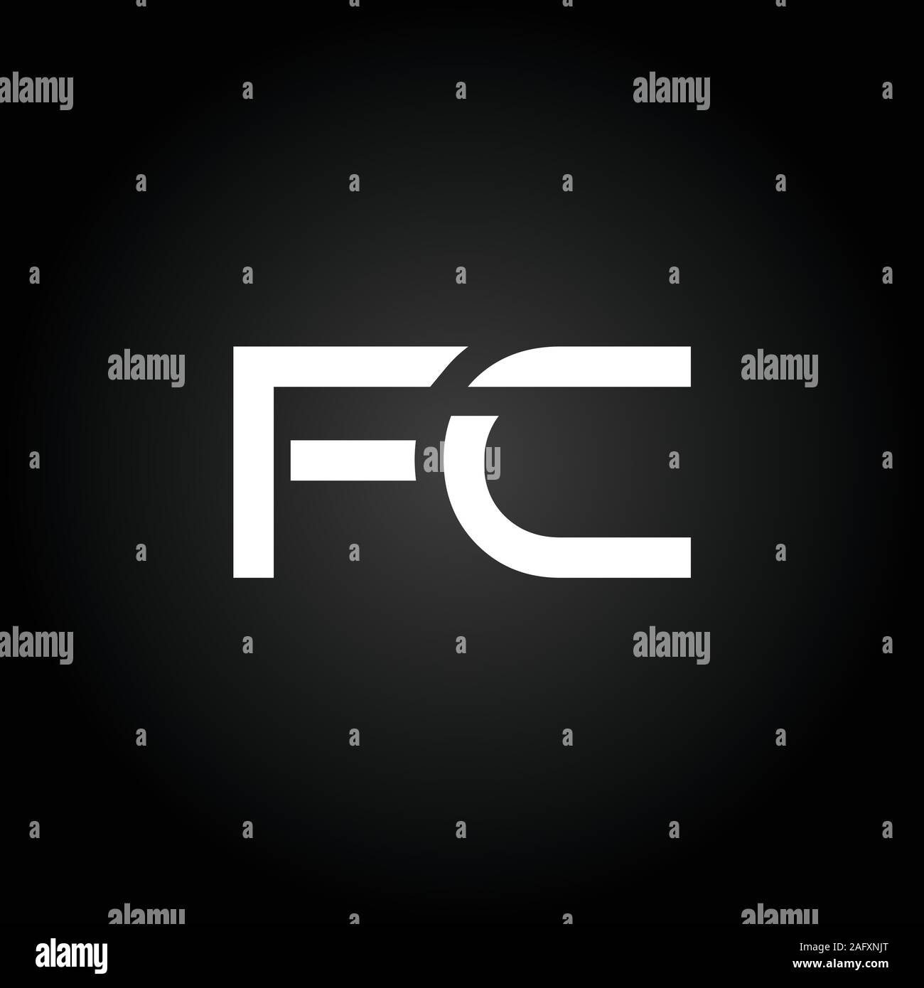 Initial FC Letter Linked Logo. Creative Letter FC Modern Business Logo ...
