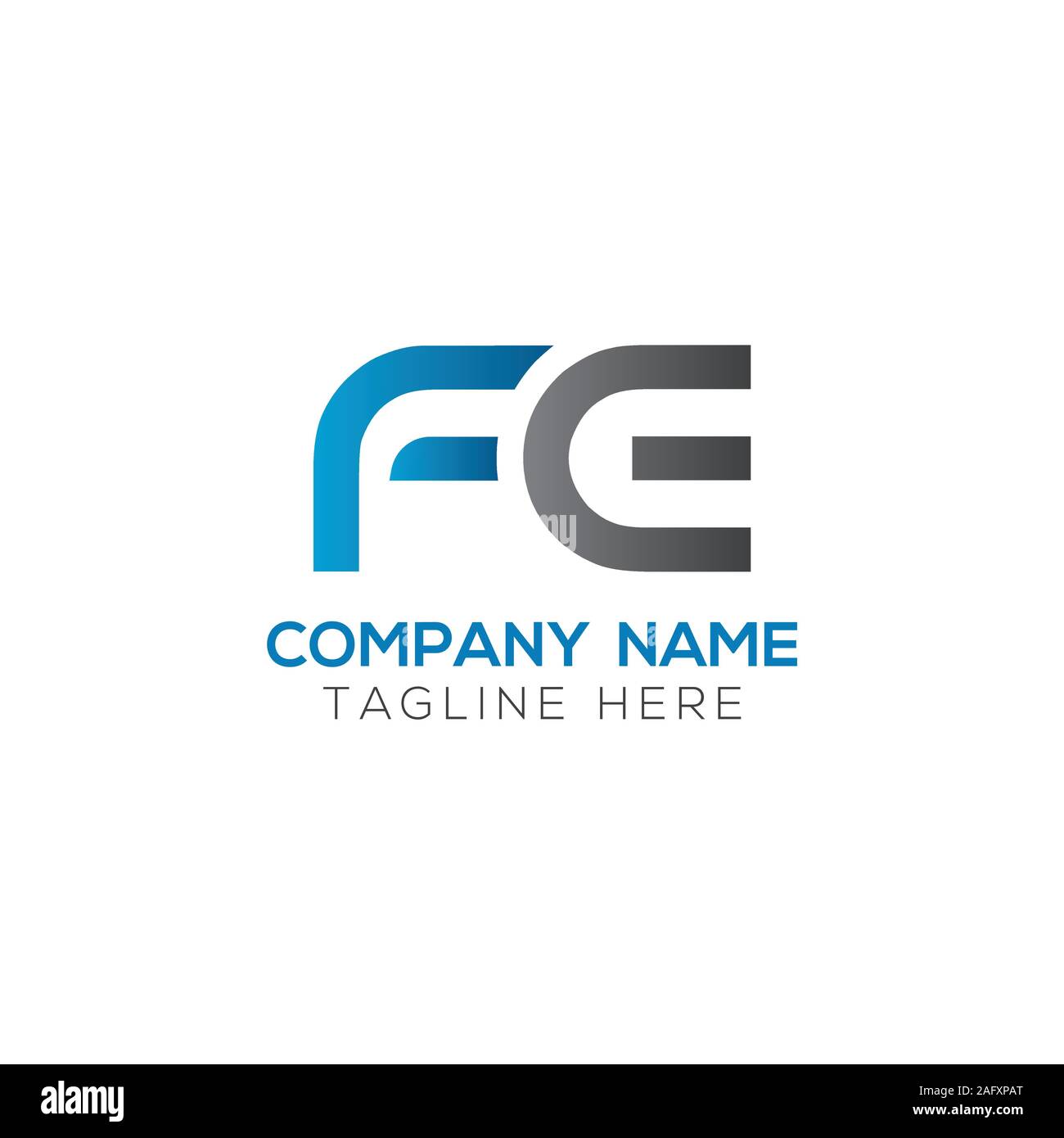 Initial FE Letter Linked Logo. Creative Letter FE Modern Business Logo ...