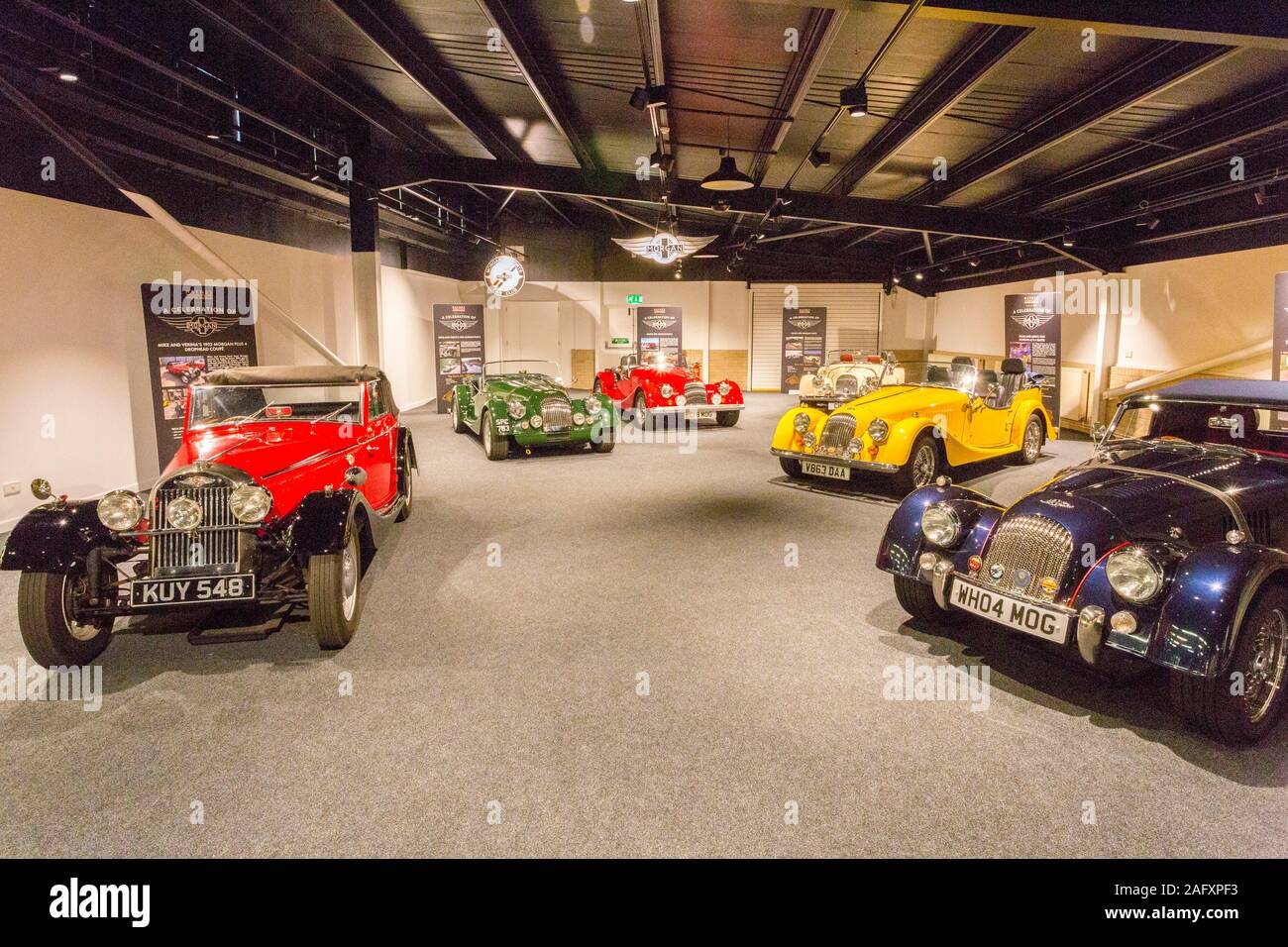 A rare collection of various colourful models of Morgans in the ...