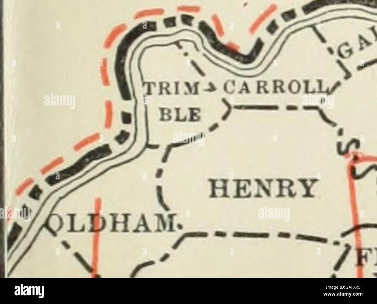 Rowan map hi-res stock photography and images - Alamy