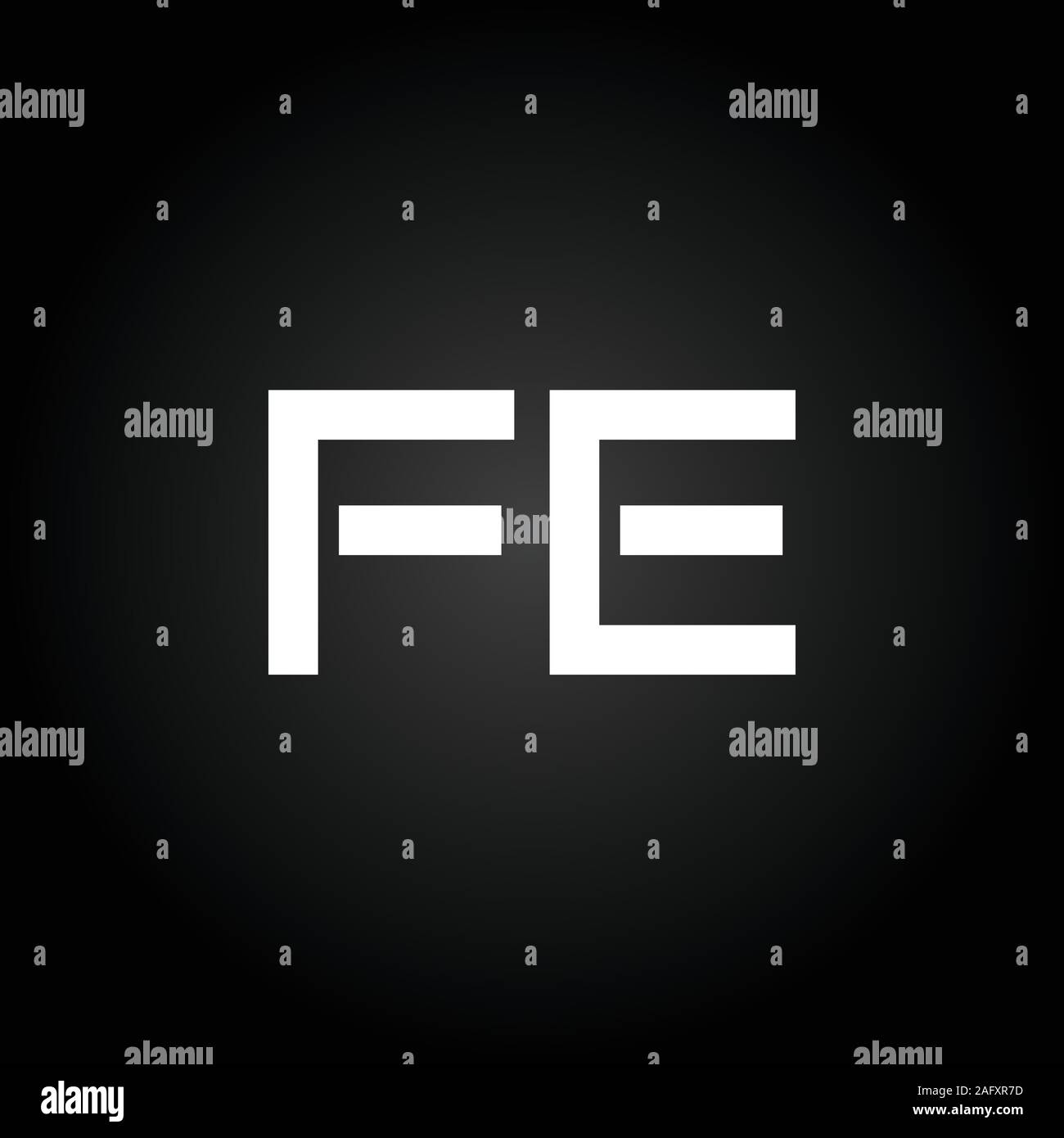 Initial FE Letter Linked Logo. Creative Letter FE Modern Business Logo ...