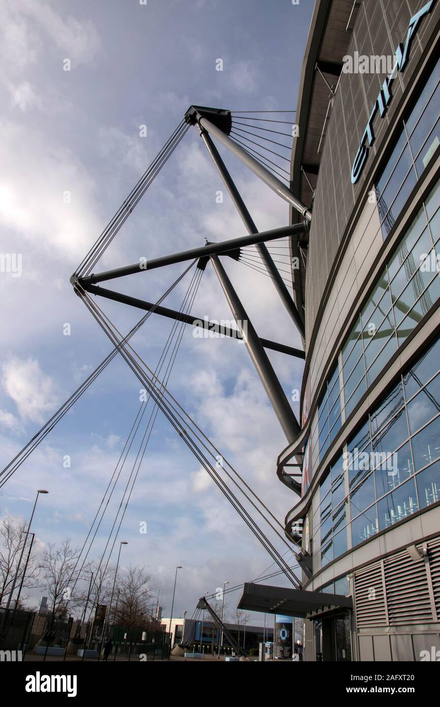 Construction At The Manchester City Football Club At Manchester England ...