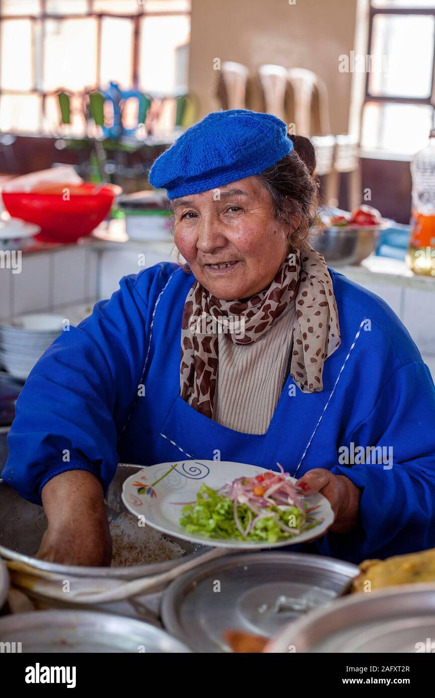 South American cook Stock Photo - Alamy