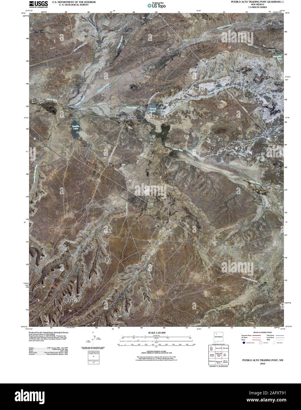 Pueblo alto Cut Out Stock Images & Pictures - Alamy