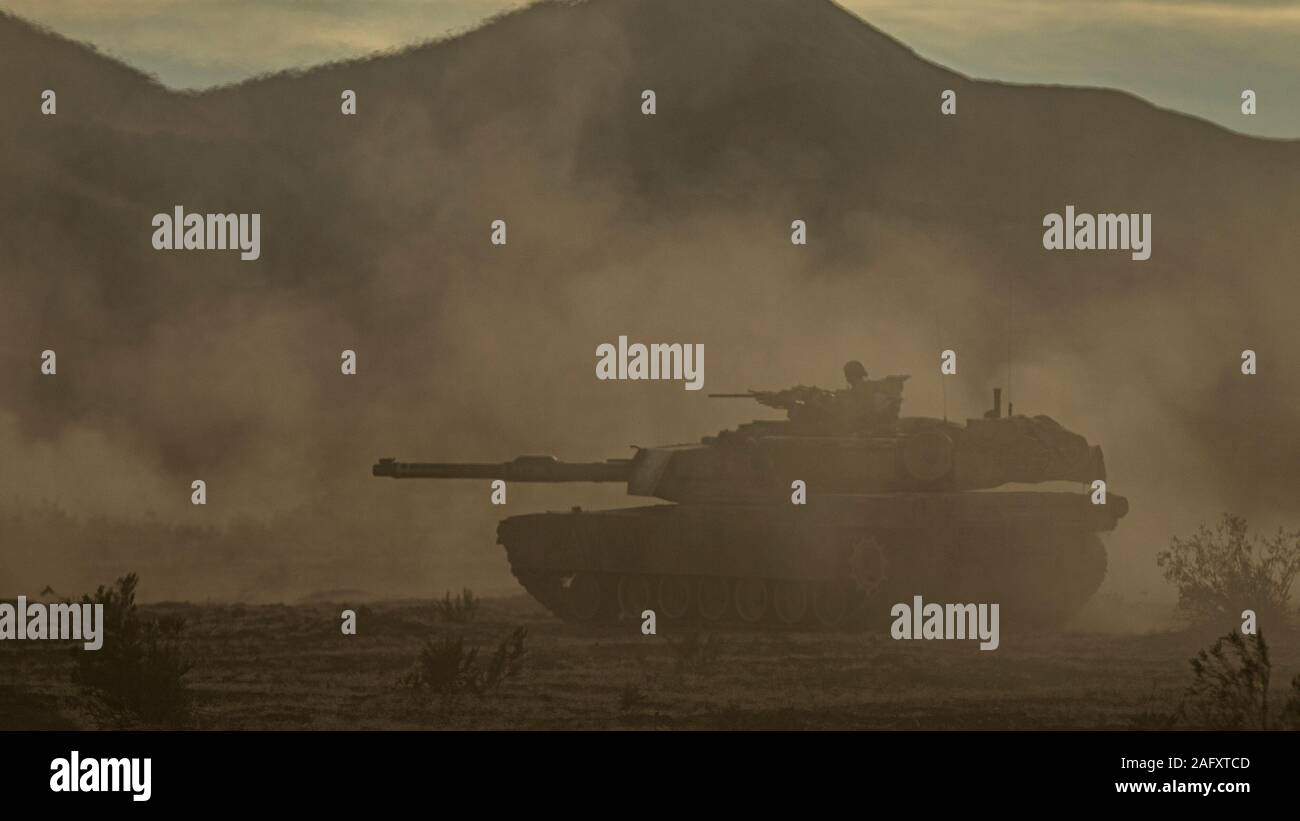 U.S. Marines with Bravo Company, 1st Tank Battalion, 1st Marine ...
