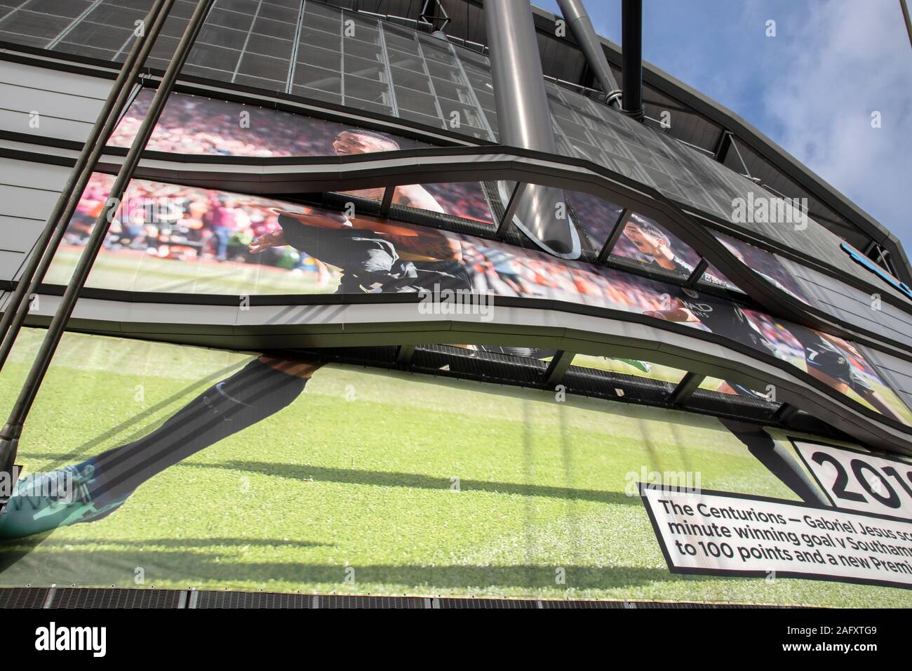 Construction At The Manchester City Football Club At Manchester England ...