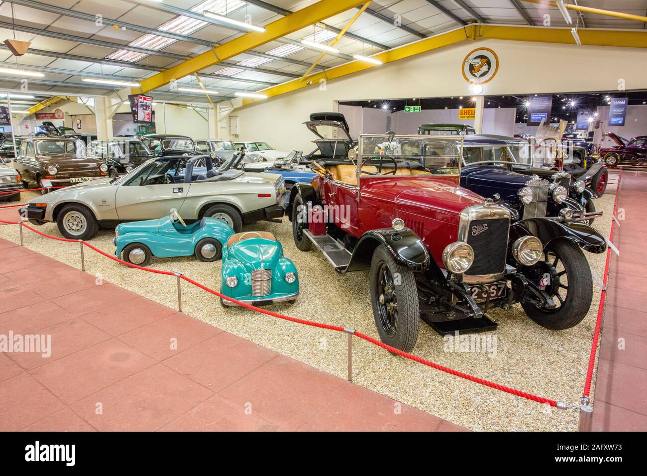 A selection of cars from different makers, eras and owners at the ...