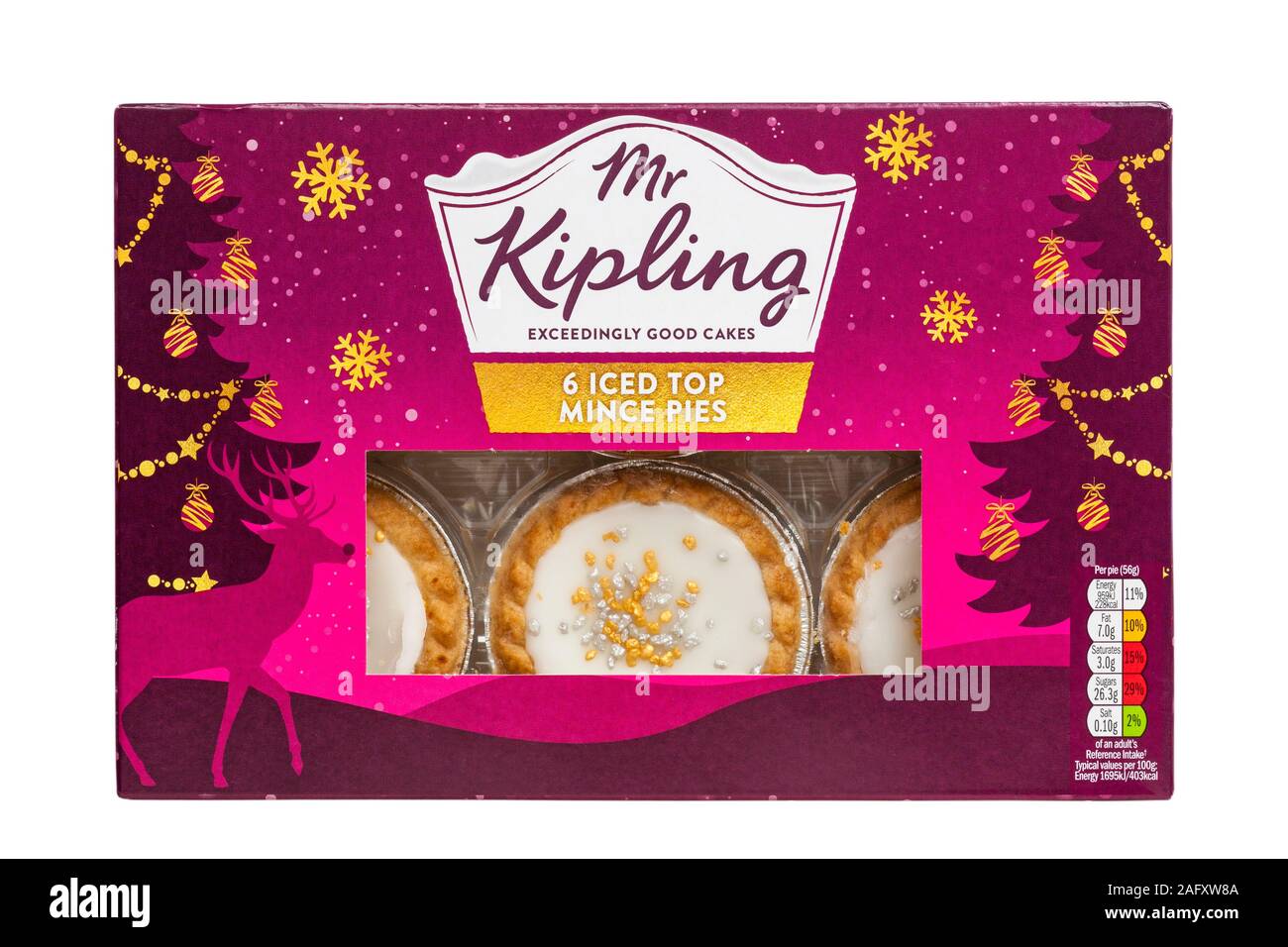 Mr kipling mince pies Cut Out Stock Images & Pictures - Alamy