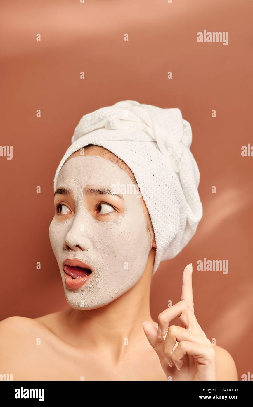 Asian woman facial mask hi-res stock photography and images - Alamy