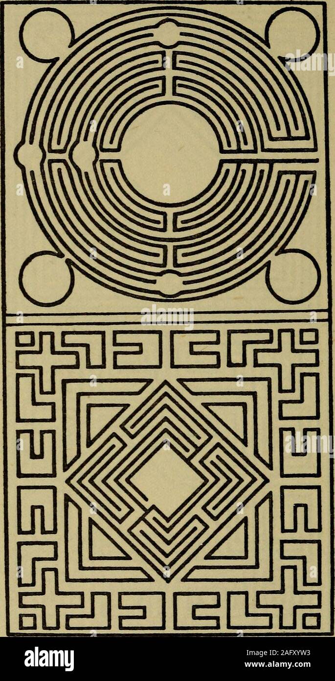 . Mazes and labyrinths; a general account of their history and ...