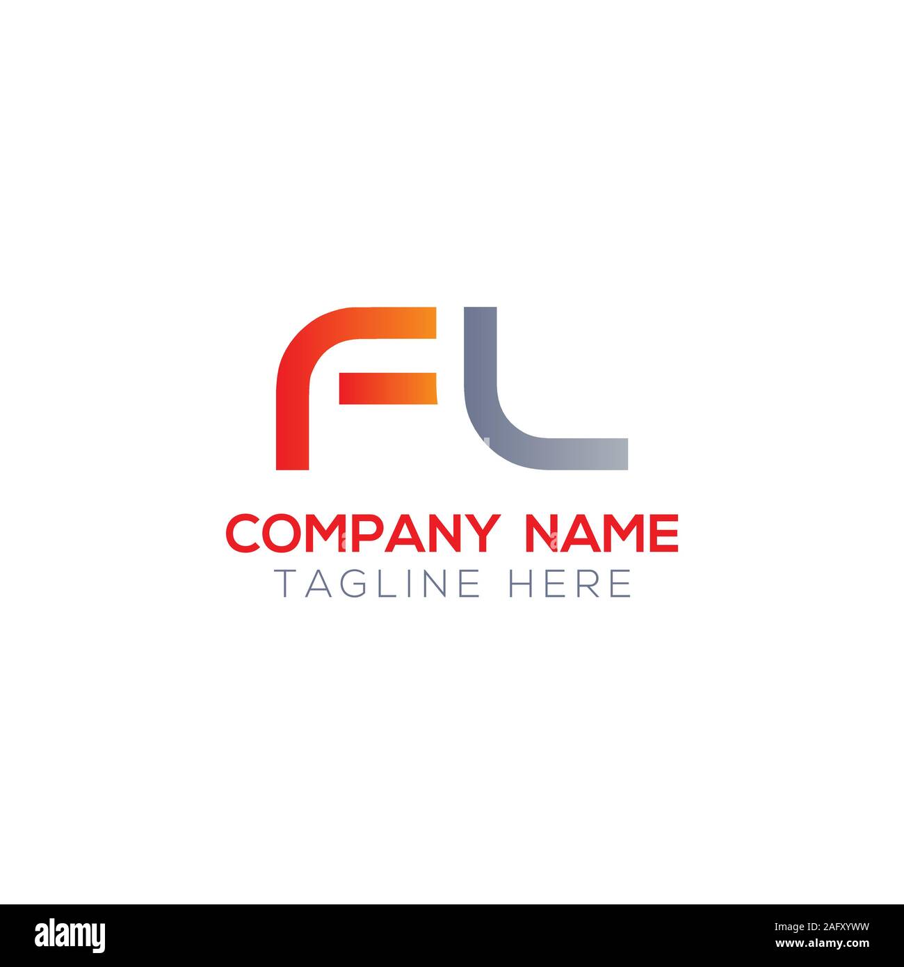 Initial FL Letter Linked Logo. Creative Letter FL Modern Business Logo ...