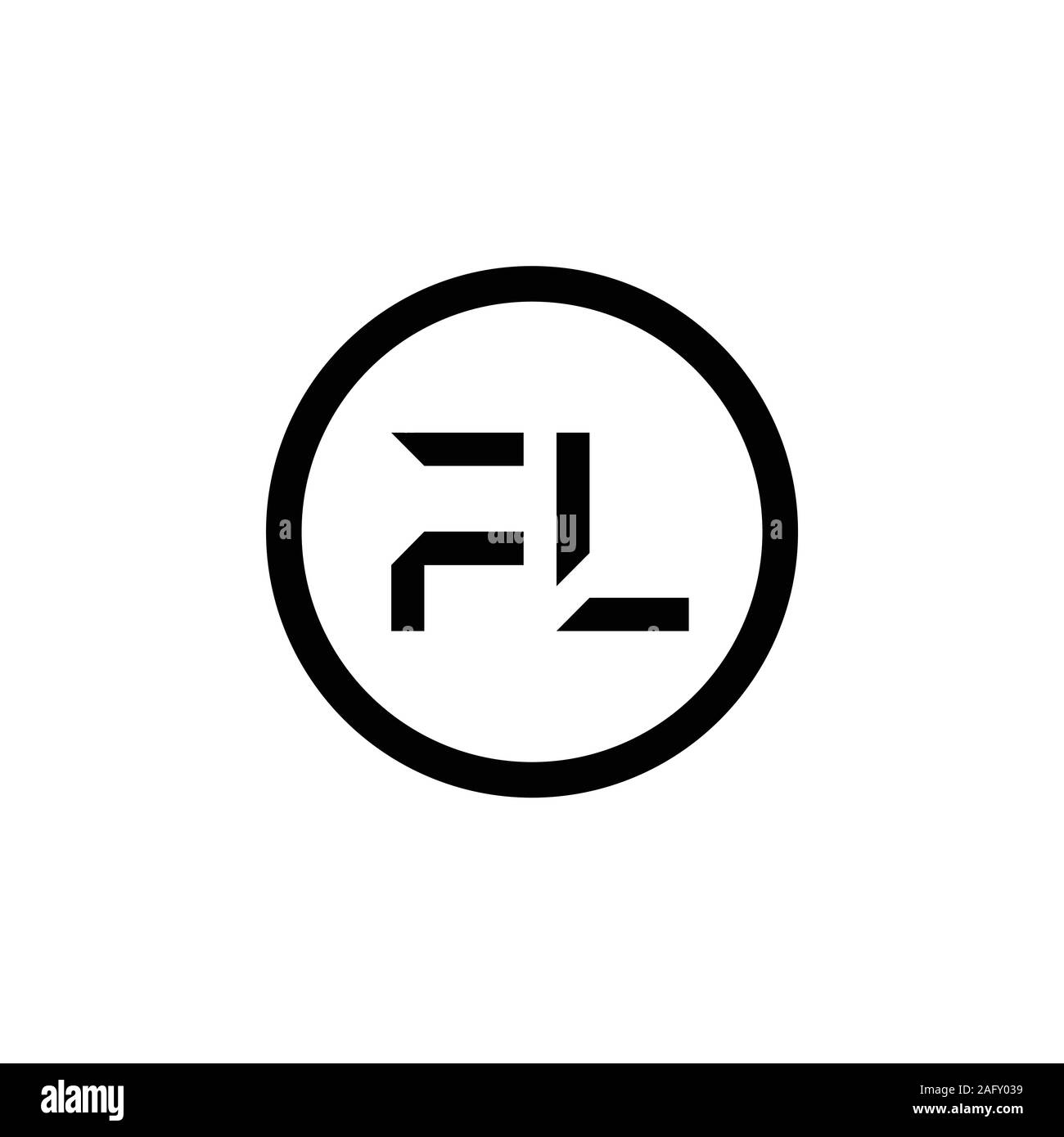 Initial FL Letter Linked Logo. Creative Letter FL Modern Business Logo ...