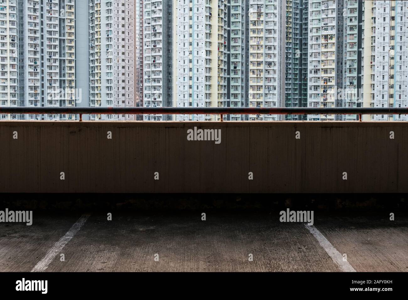 Empty carpark hi-res stock photography and images - Alamy