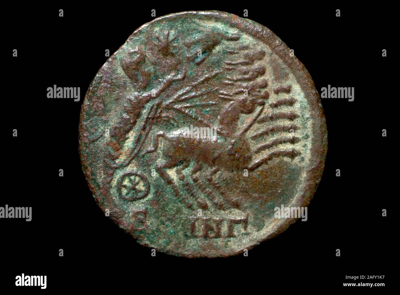 Constantine I "Hand of God" Coin Stock Photo - Alamy