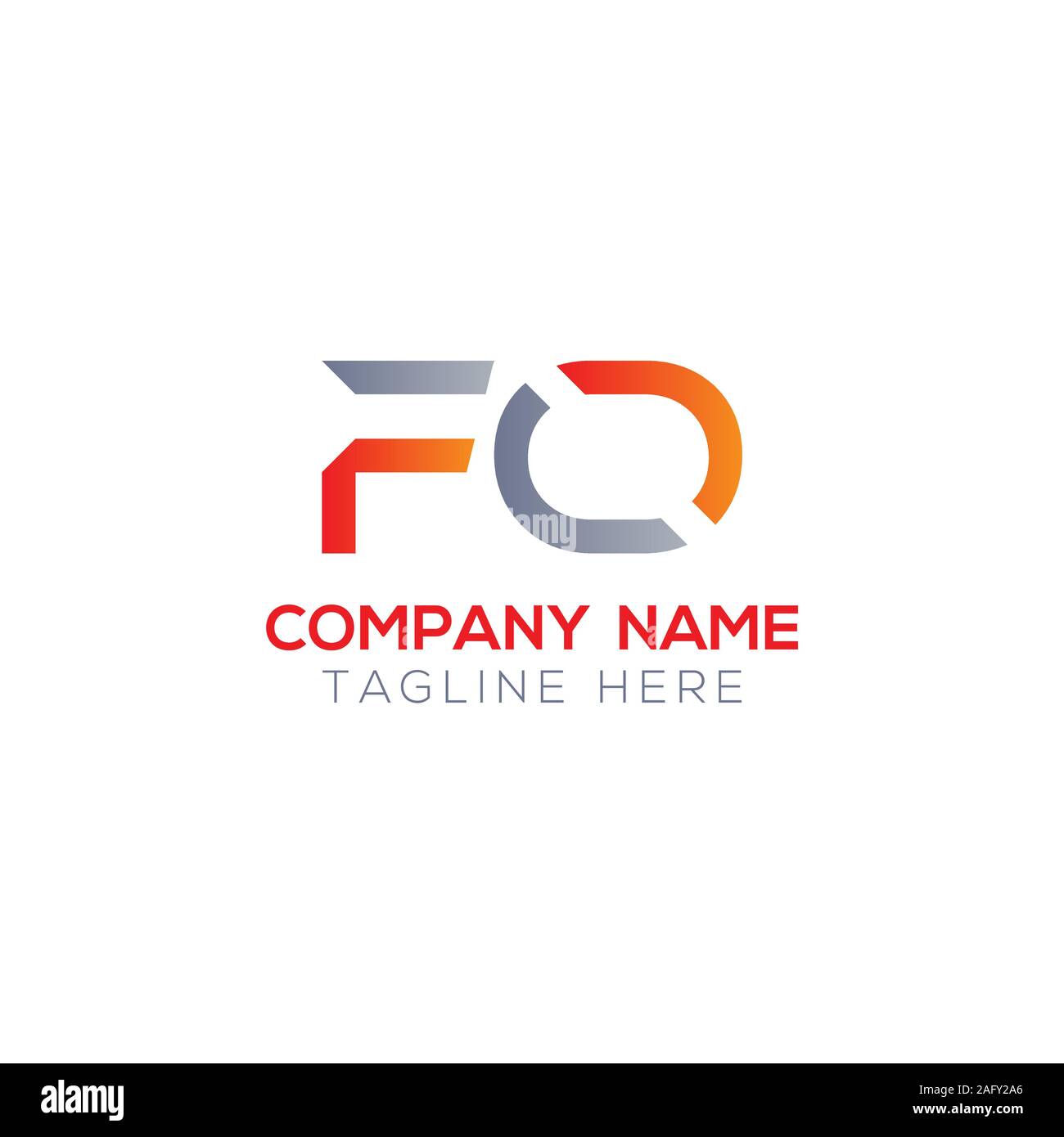 Initial FO Letter Linked Logo. Creative Letter FO Modern Business Logo ...