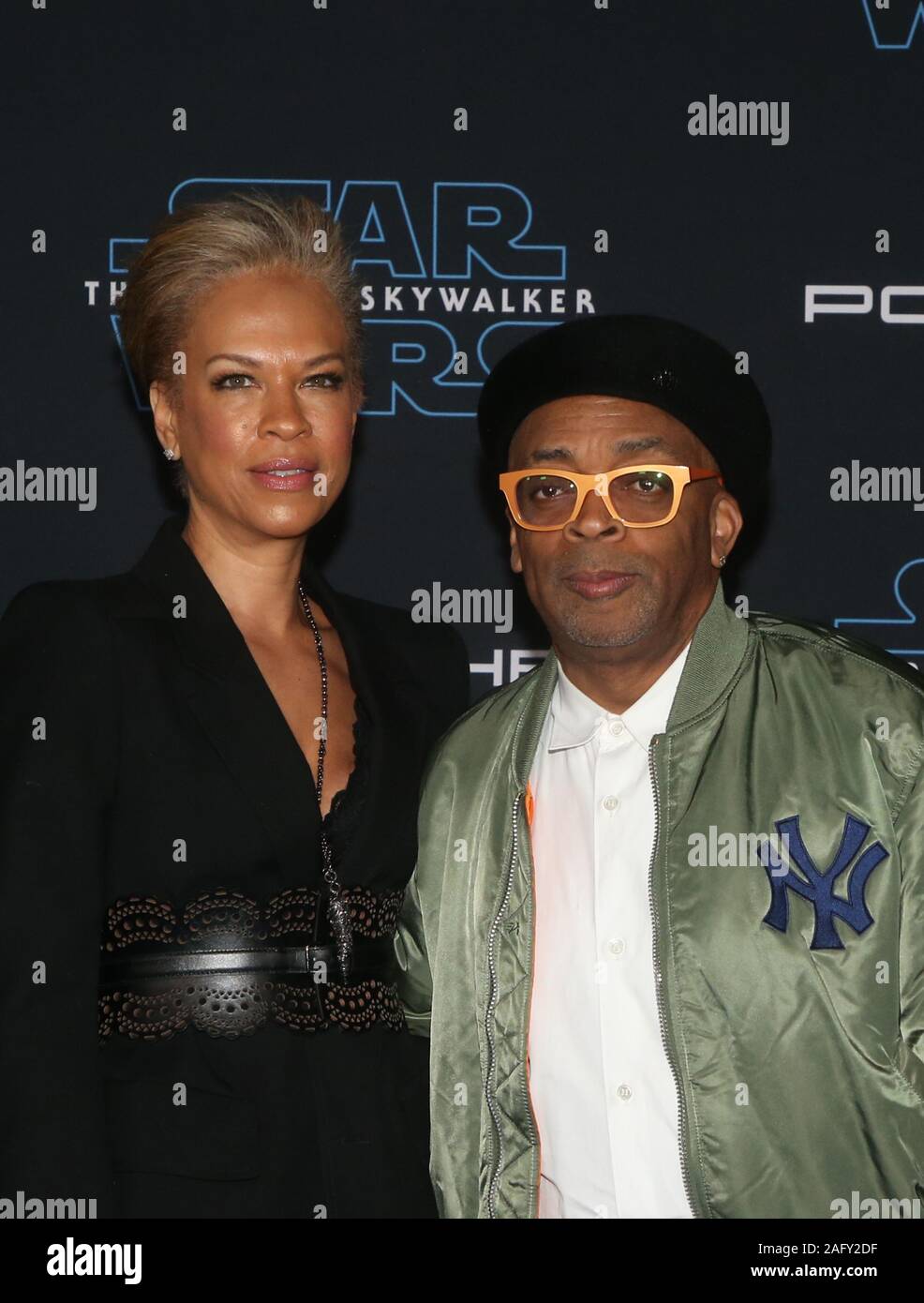 16 December 2019 - Hollywood, California - Tonya Lewis Lee, Spike Lee ...