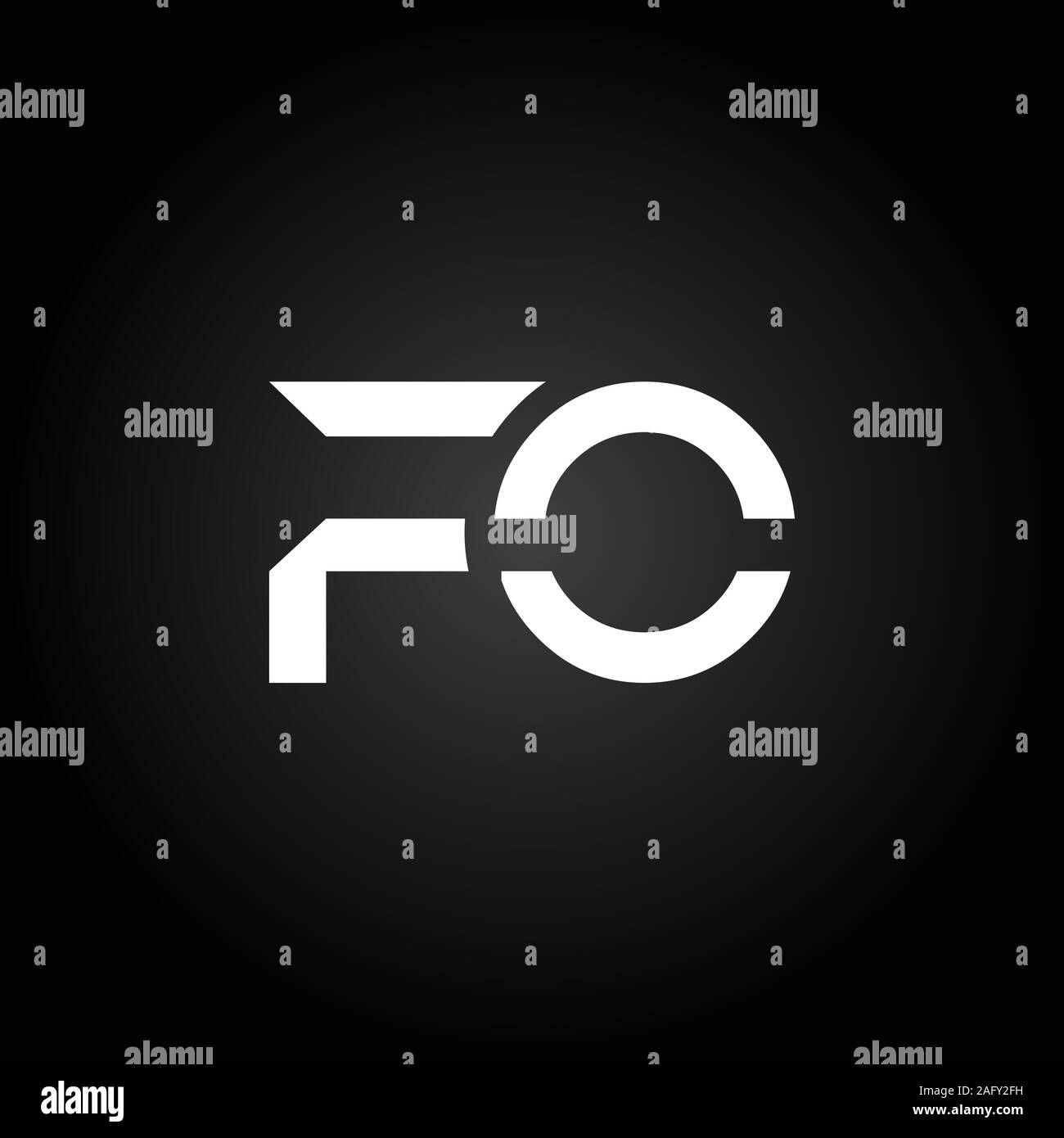 Initial FO Letter Linked Logo. Creative Letter FO Modern Business Logo ...