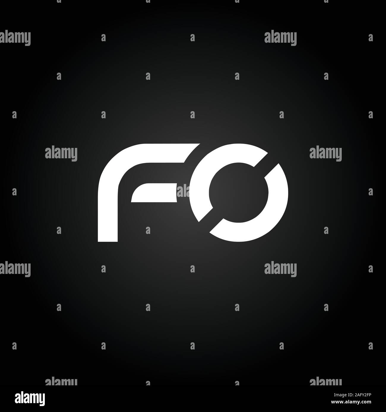 Initial FO Letter Linked Logo. Creative Letter FO Modern Business Logo ...