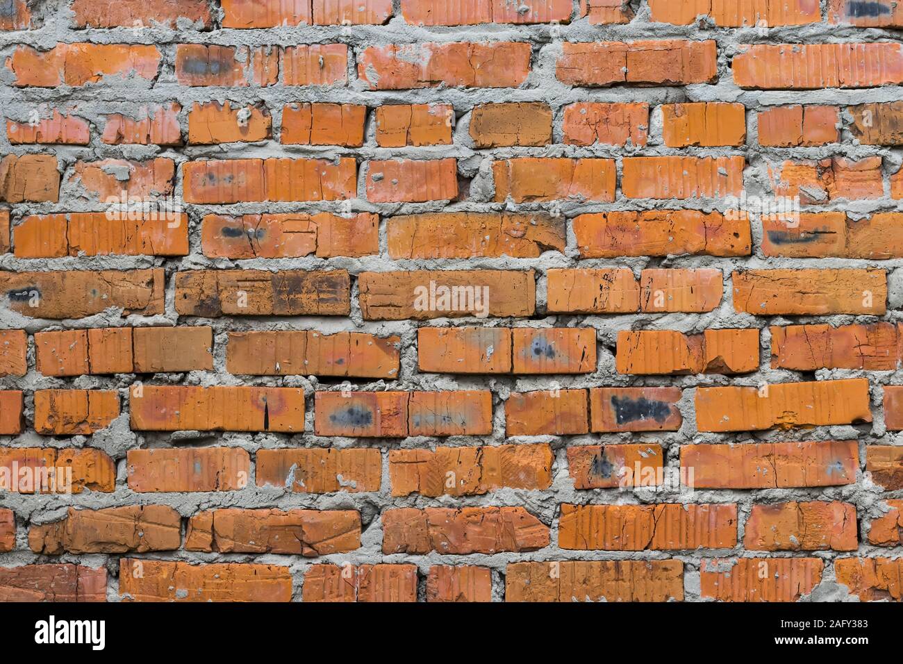 Background of old red stone wall. Texture of brick Stock Photo - Alamy