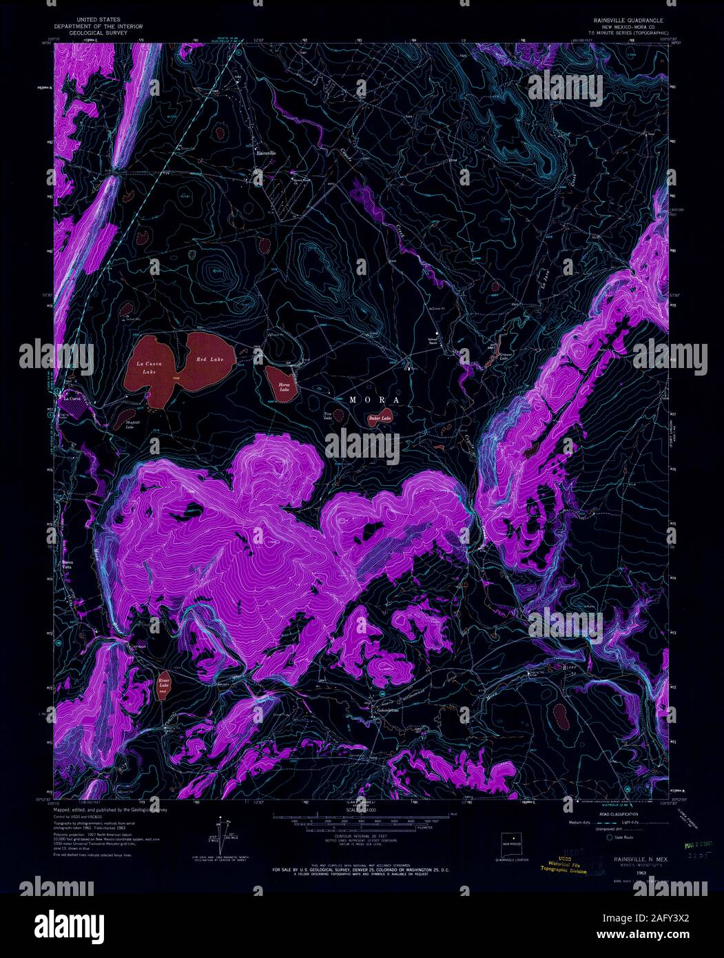 Rainsville map hi-res stock photography and images - Alamy