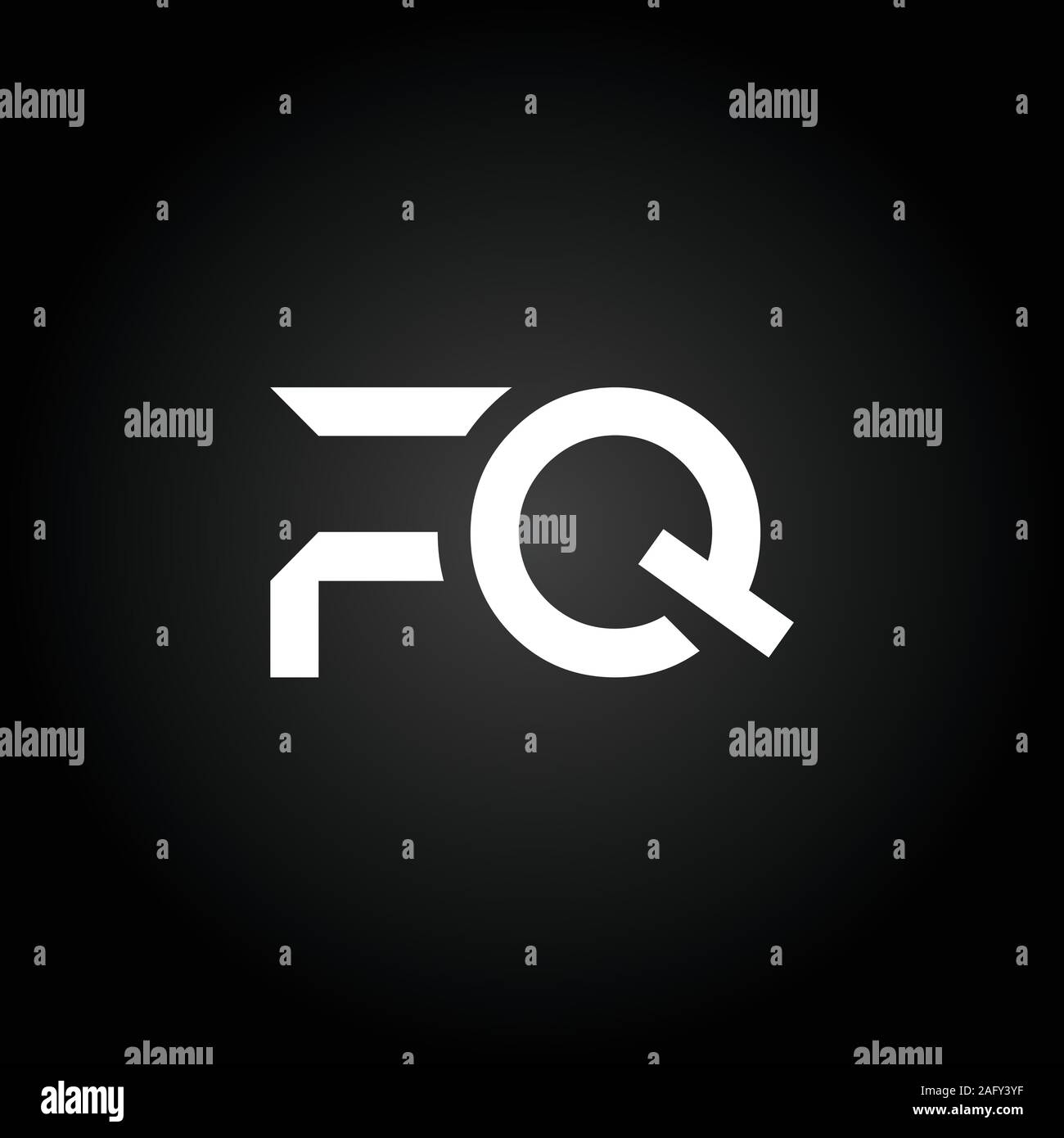 Initial FQ Letter Linked Logo. Creative Letter FQ Modern Business Logo ...