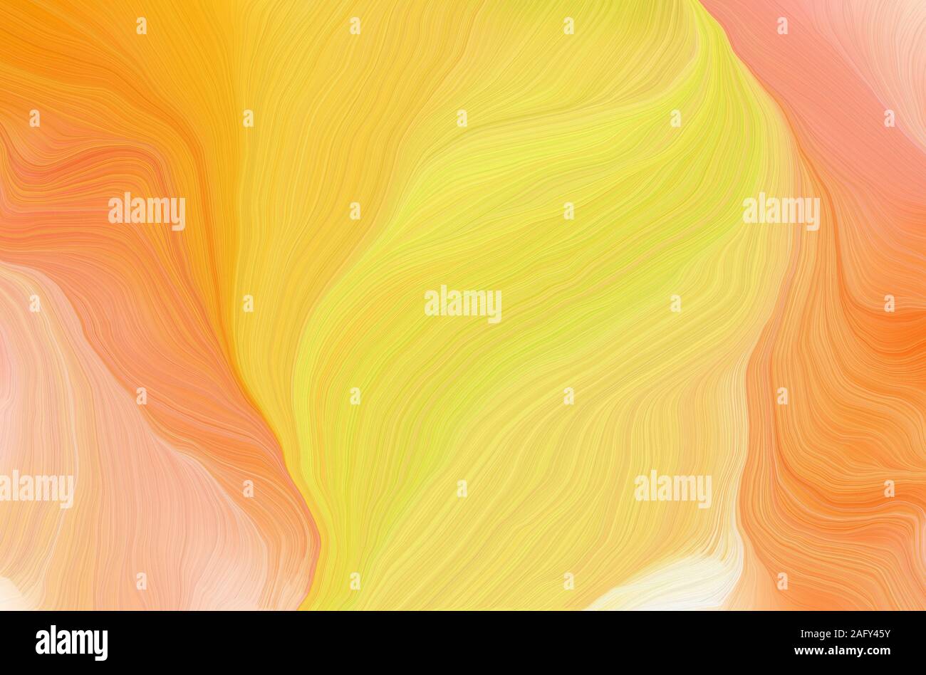 modern soft curvy waves background design with pastel orange, burly ...
