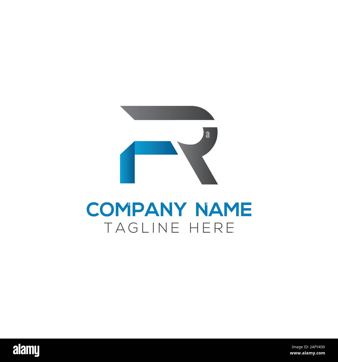Initial FR Letter Linked Logo. Creative Letter FR Modern Business Logo ...