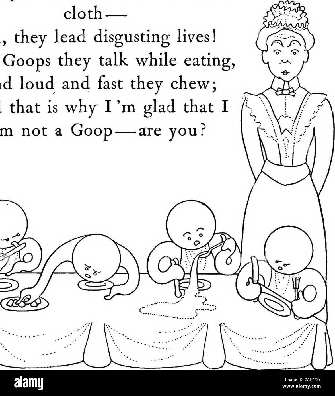 . Goops and how to be them; a manual of manners for polite infants ...