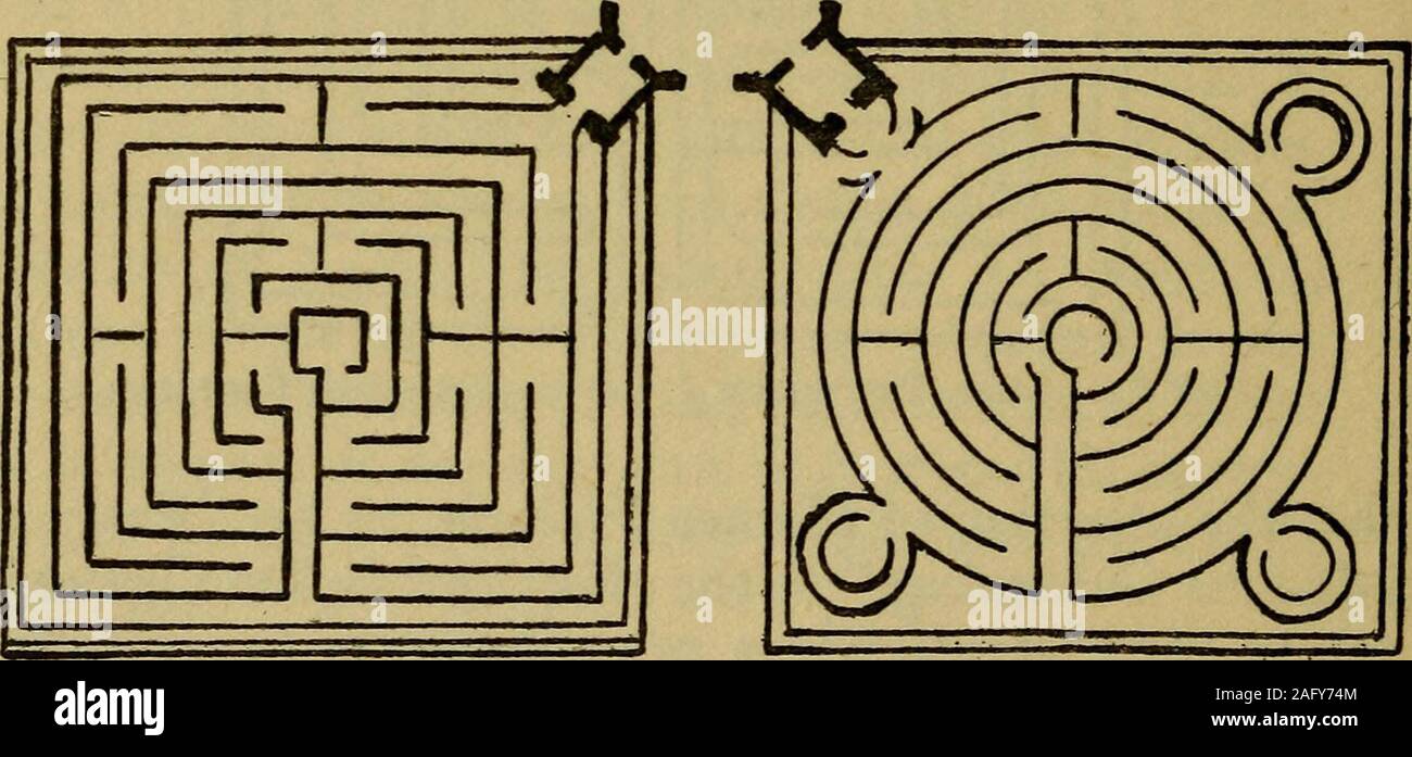 . Mazes and labyrinths; a general account of their history and ...