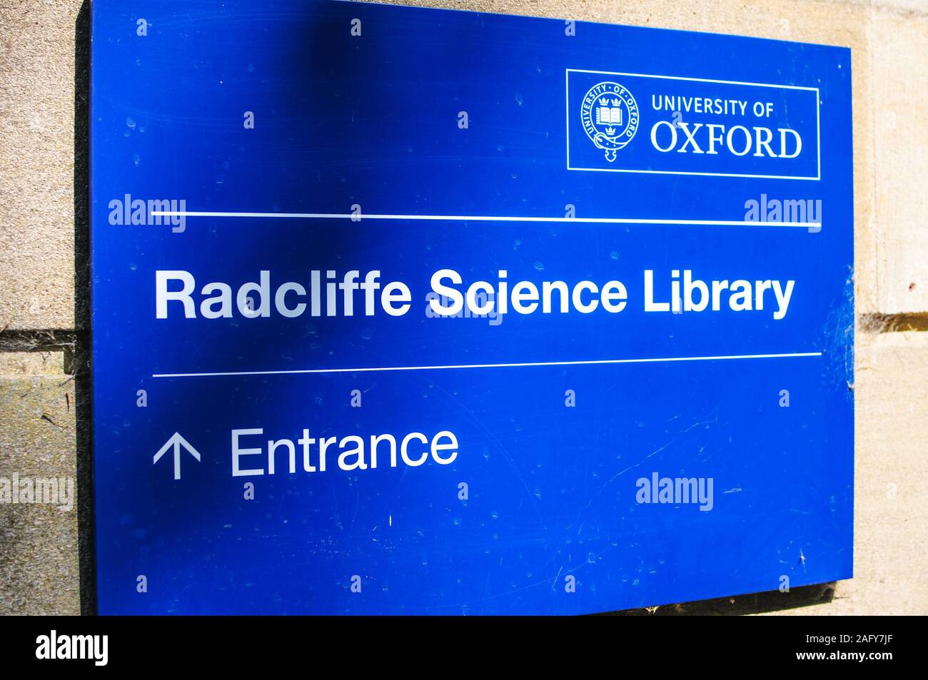 Radcliffe Science Library in Oxford UK Stock Photo - Alamy