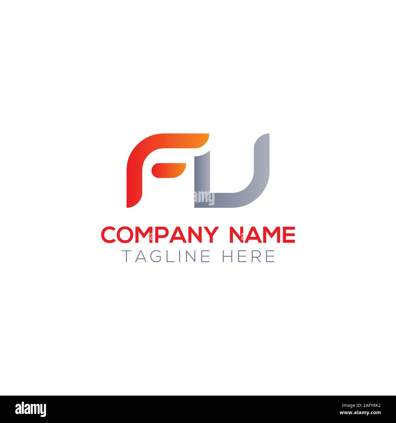 Initial FV Letter Linked Logo. Creative Letter FV Modern Business Logo ...