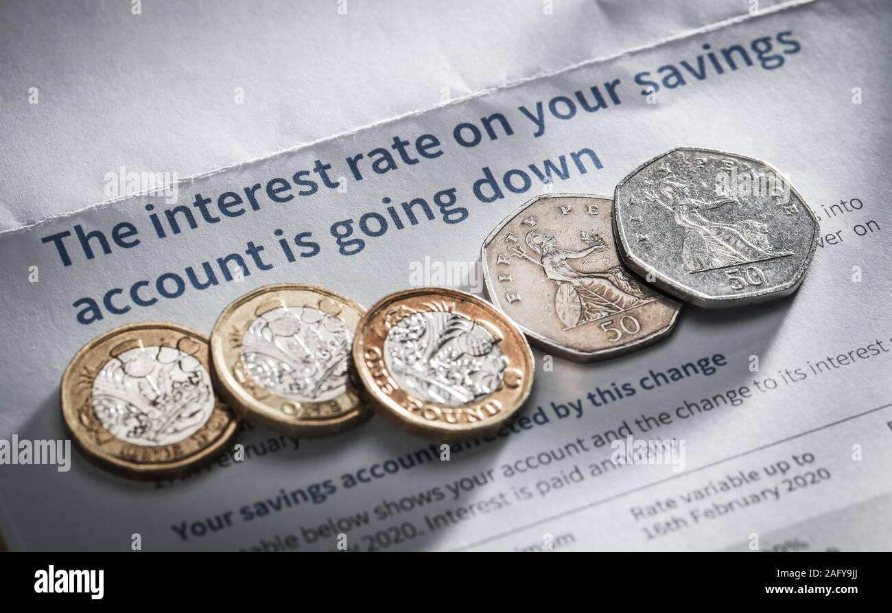 A Bank letter advising the customer the interest rates are going down ... A Bank letter advising the customer the interest rates are going down ...