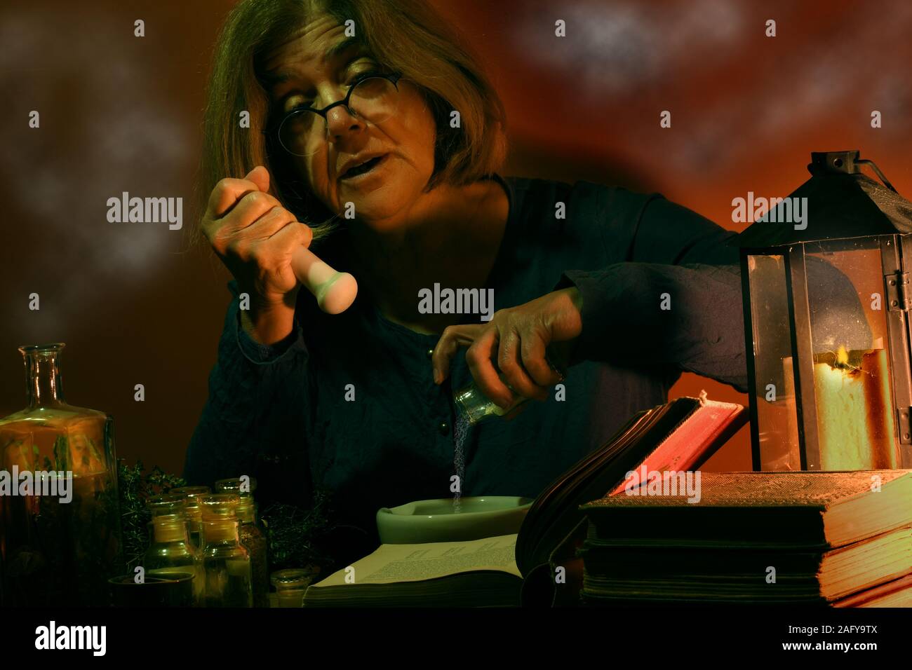 Potion Mixing High Resolution Stock Photography and Images - Alamy